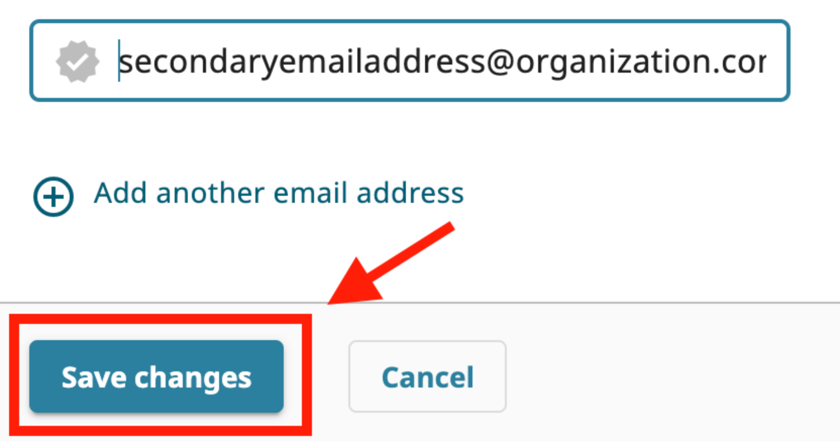 Managing associated email addresses – ORCID
