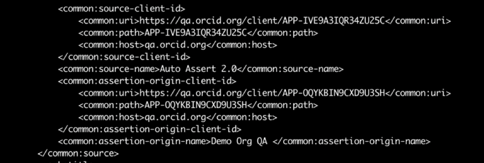 Where can I see the source of information on my record? – ORCID